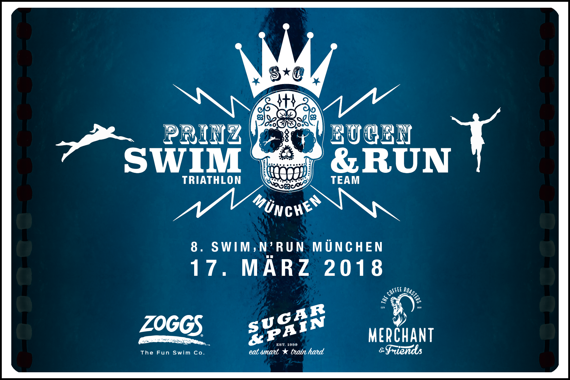 Der 8. SWIM 'N' RUN München 2018 macht den Saisonauftakt